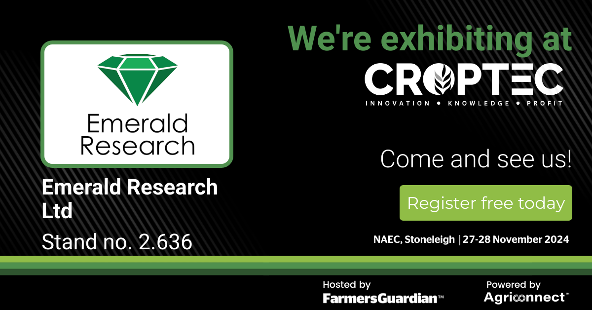 Soil analysis & crop recommendations – get on the front foot at CropTec 2024 - Emerald Research
